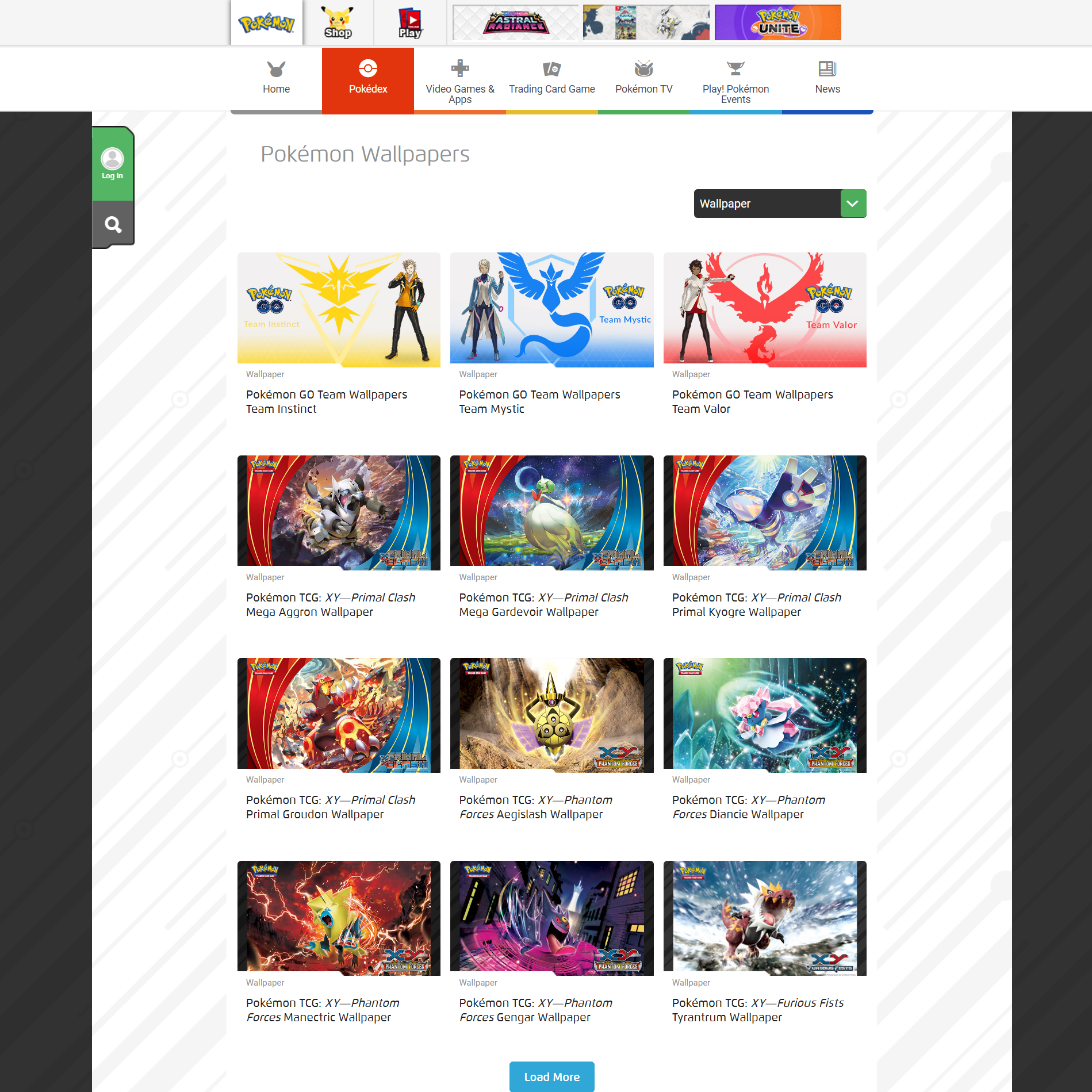 [無料壁紙] ポケモンの海外公式サイト「Pokemon.com」のWallpapers | こどもと遊べる無料ミニゲーム